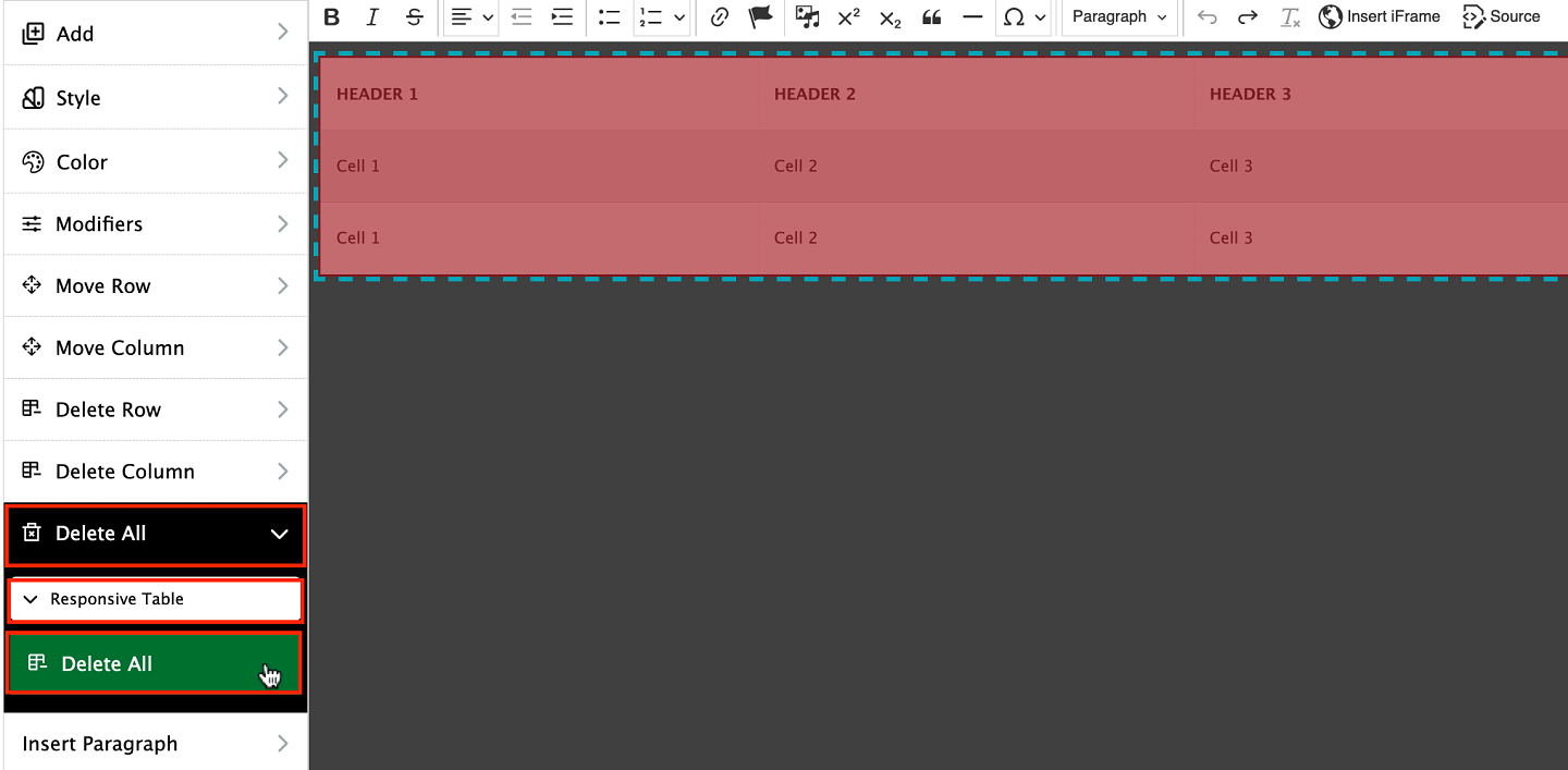 Responsive Tables | UO Digital Strategy